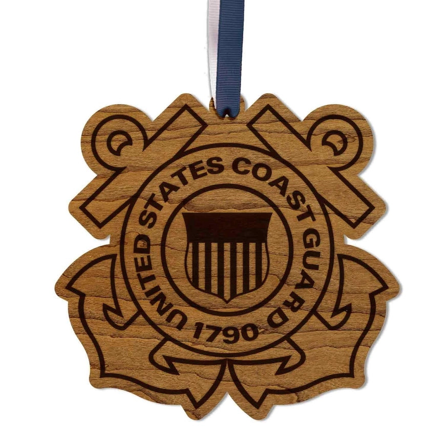 United States Coast Guard Emblem Ornament – PMML Gift Shop