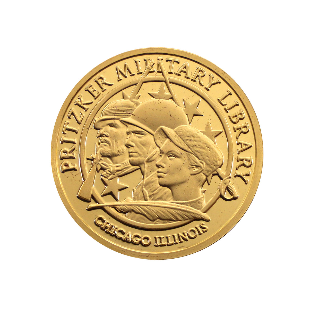 Gold Challenge Coin – PMML Gift Shop